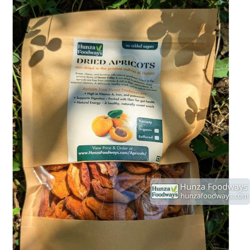 Organic Dried Apricots from Hunza - Shop at best price in Pakistan