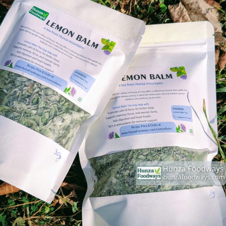 Lemon Balm Tea at Best Price in Pakistan - Hunza Foodways
