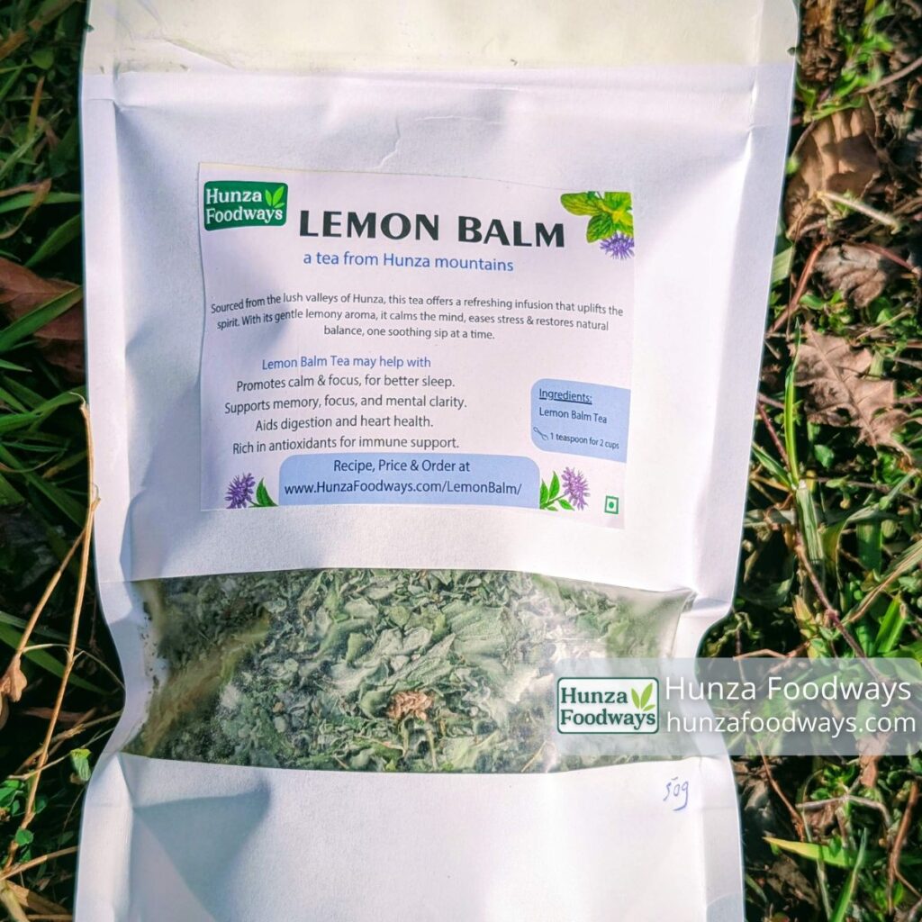 Lemon Balm Tea at Best Price in Pakistan - Hunza Foodways